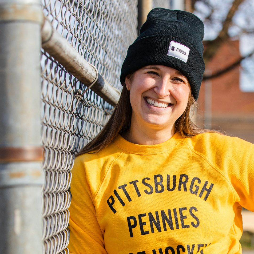 Pittsburgh Pennies Crewneck – GOALS | Women's Sports